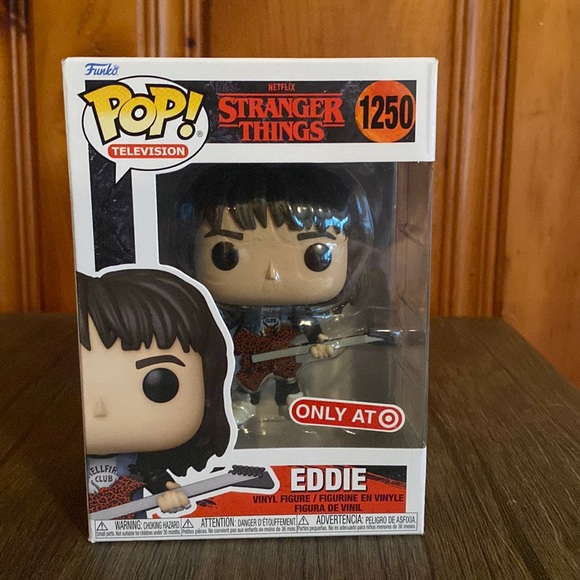 Funko | Toys | Stranger Things Eddie Target Exclusive Funko Pop | Poshmark
